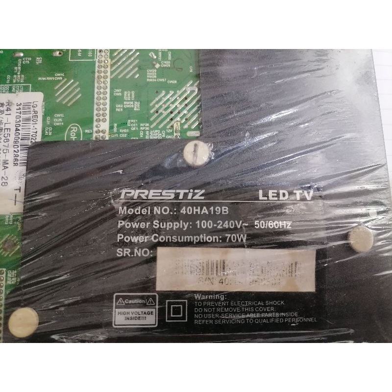 PRESTIZ MOTHERBOARD LED MODEL NO:40HA19B | Shopee Philippines