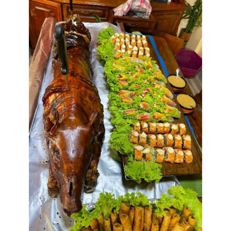 Multipurpose LARGE food tray(magcono wood) 12x36 Inches | Shopee ...