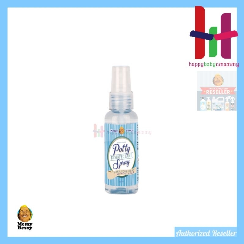 Messy Bessy Potty Disinfectant Aroma Spray 50ml | Shopee Philippines