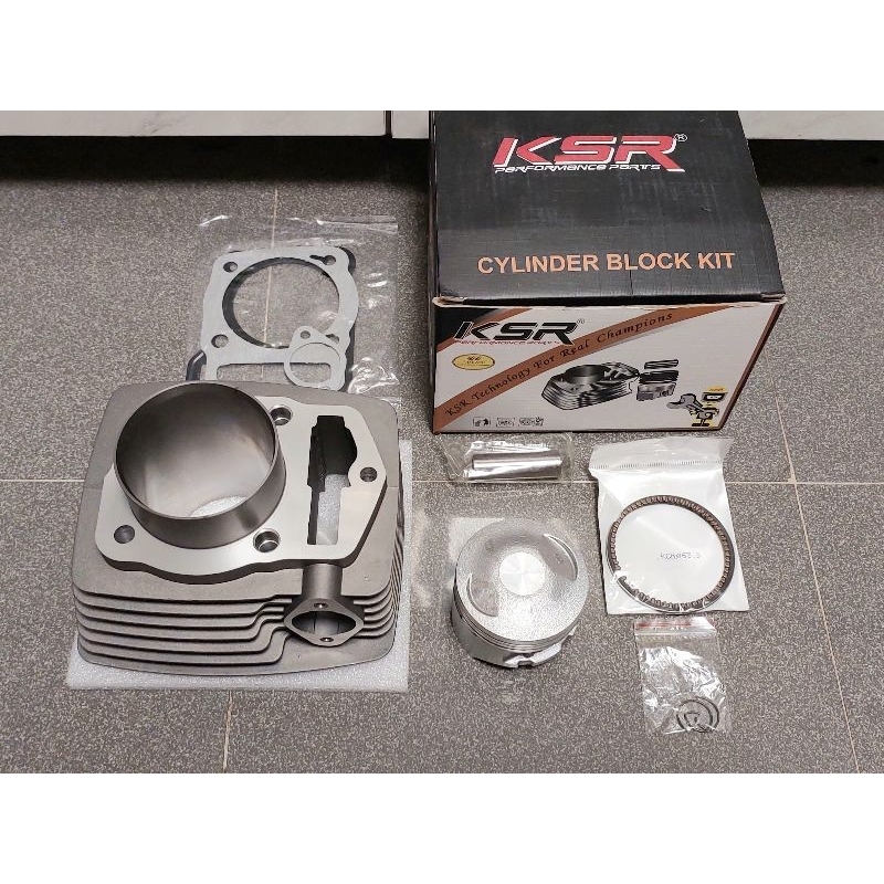 Cylinder Block "XR 200,XLR 200,Z200,Z200S" (1 Set/Dome Type Piston/T ...