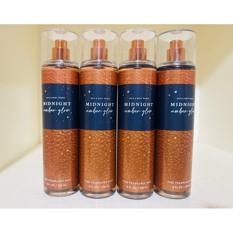 [AUTHENTIC] Midnight Amber Glow US Bath and Works Fine Fragrance Mist ...