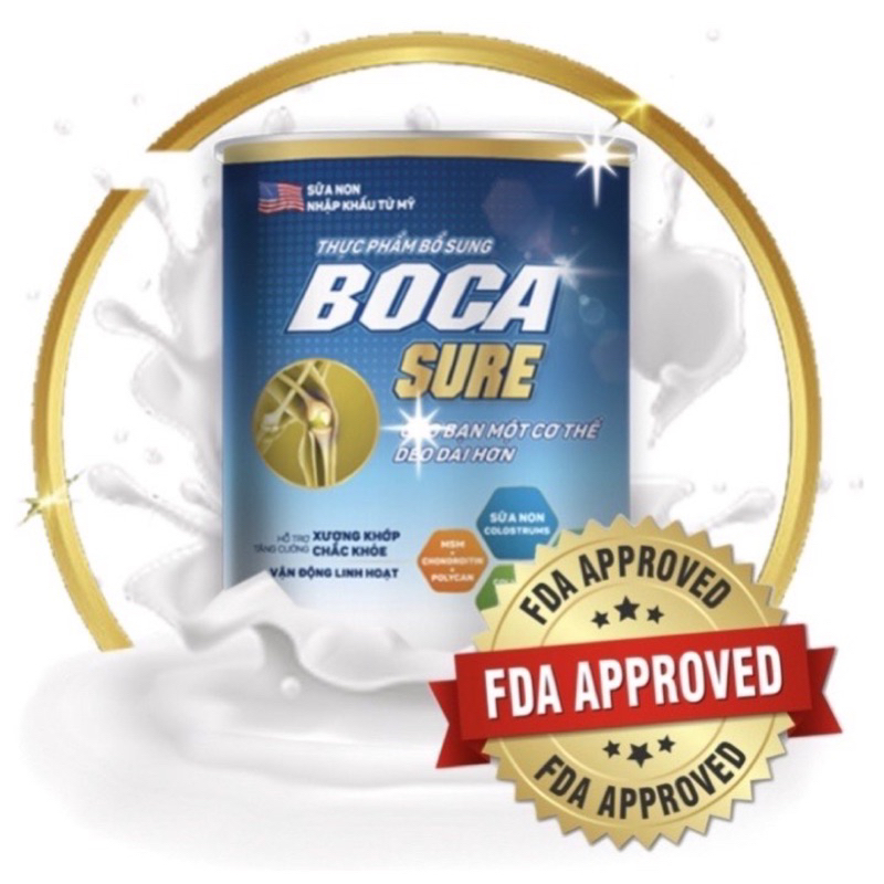 BOCA SURE COLOSTRUM MILK 400grams SUPPORT BONE AND JOINTS AUTHENTIC ...