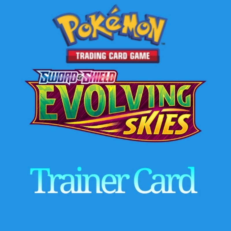 Pokemon TCG Evolving Skies Trainer Card Common/Uncommon | Shopee ...