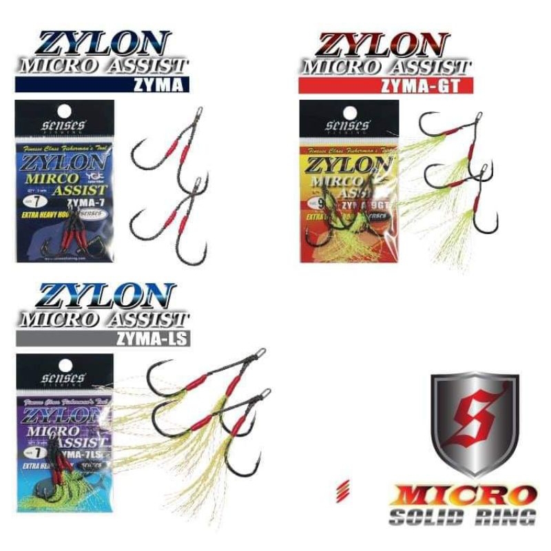 SENSES - Zylon Micro Assist Jigging Hook | Shopee Philippines