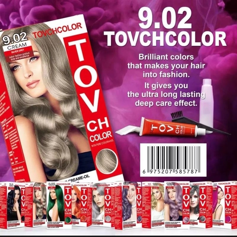 TOVCH PERMANENT HAIR COLOR | Shopee Philippines
