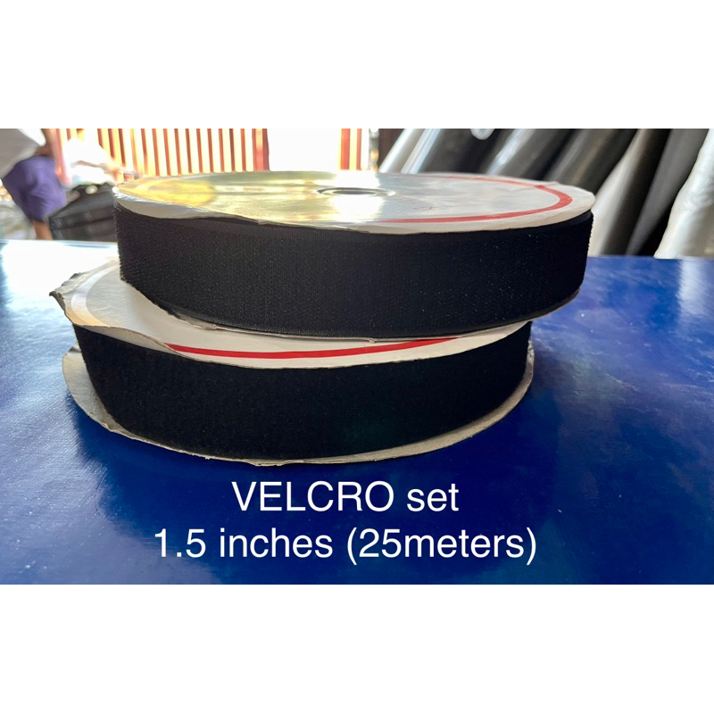 VELCRO set 1.5 inches - sold per Roll (magic tape) Hook & Loop | Shopee ...