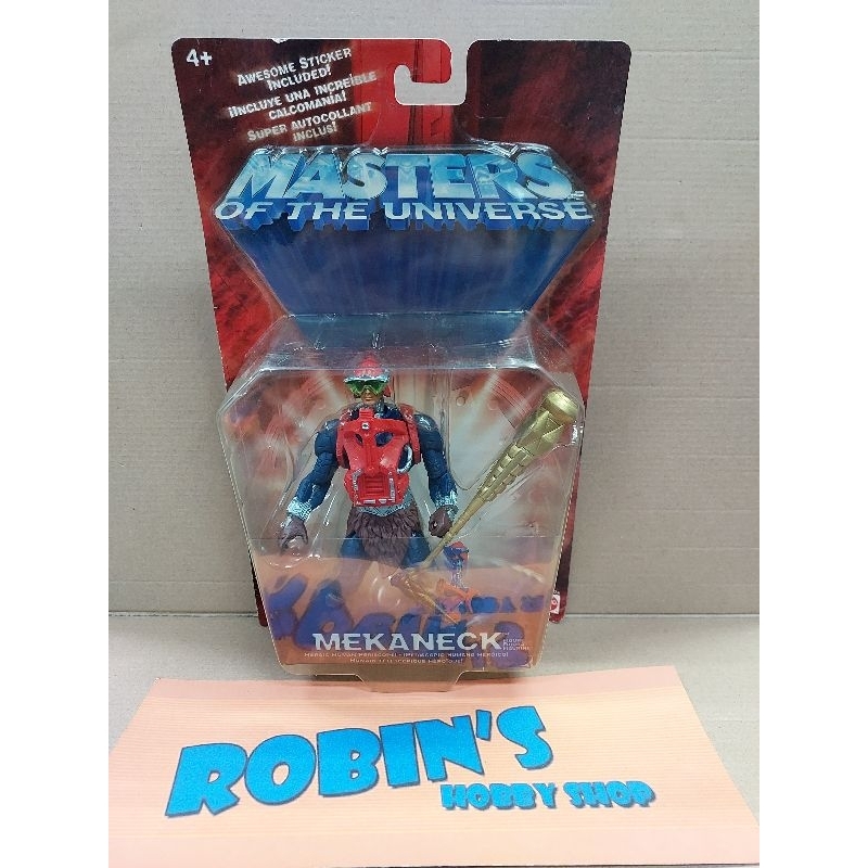 Mattel Masters of the Universe MOTU 200x Mechanek Sealed | Shopee ...
