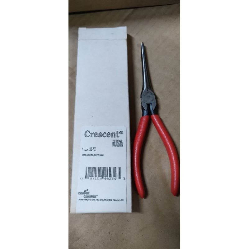 CRESCENT Duck Bill Pliers 7“ 175mm 23-7C Made in USA | Shopee Philippines