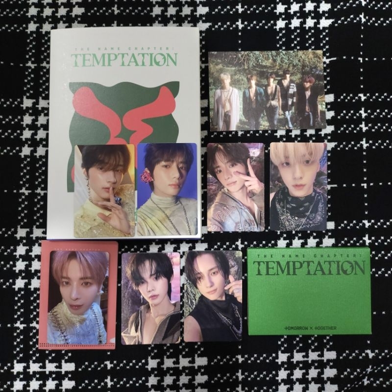 Txt The Name Chapter Temptation Lullaby Weverse Pob Photocard