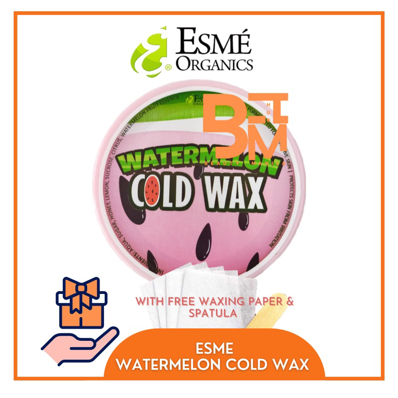 ORIGINAL/authentic Esme Organics Watermelon Hair Removal cold Wax Free ...