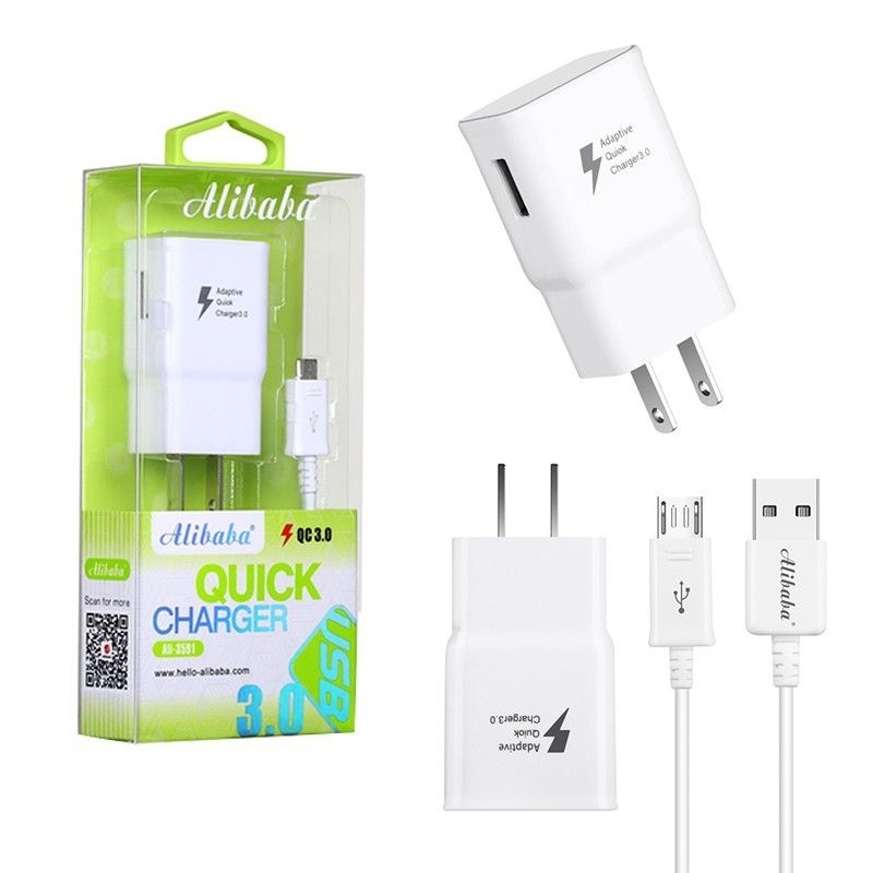 Alibaba Ali-3591 QC3.0 fast charger high quality | Shopee Philippines