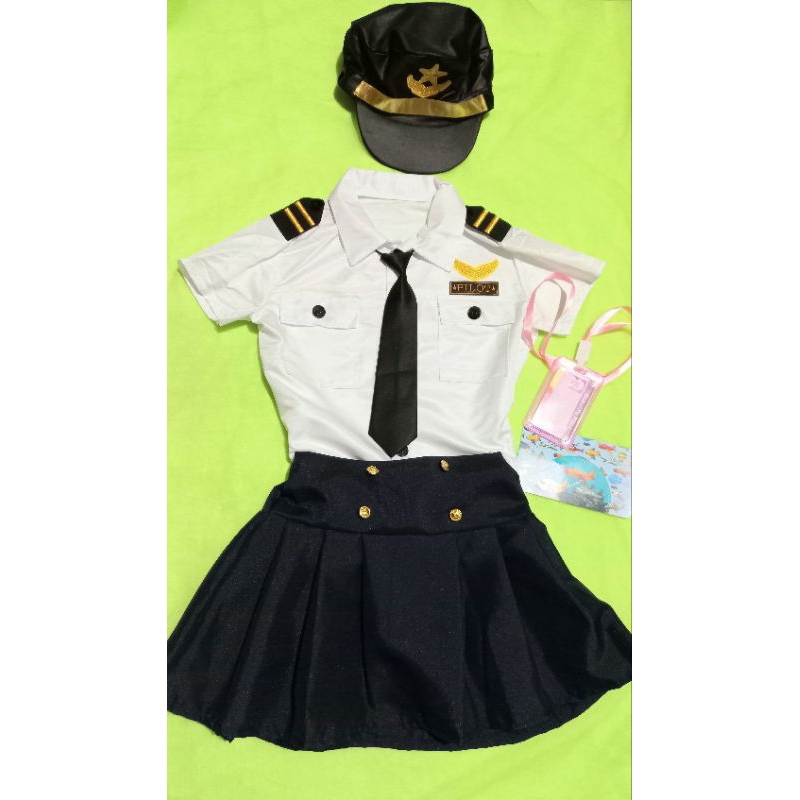 career costume Pilot girl costume for career presentation | Shopee ...