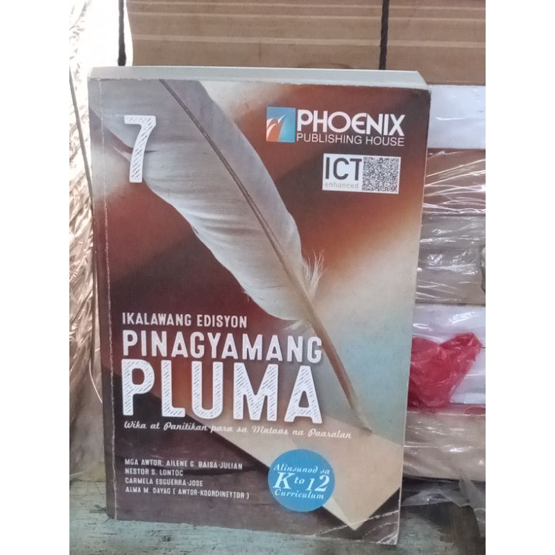 PINAGYAMANG PLUMA GRADE 7(USED BOOK) | Shopee Philippines
