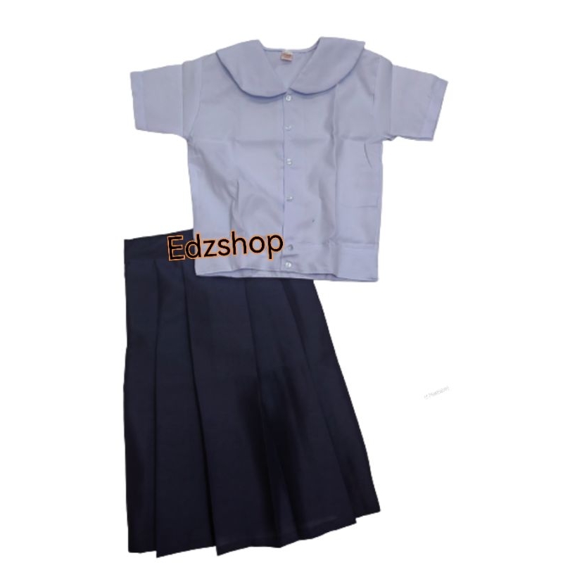 terno blouse &skirt school uniform | Shopee Philippines