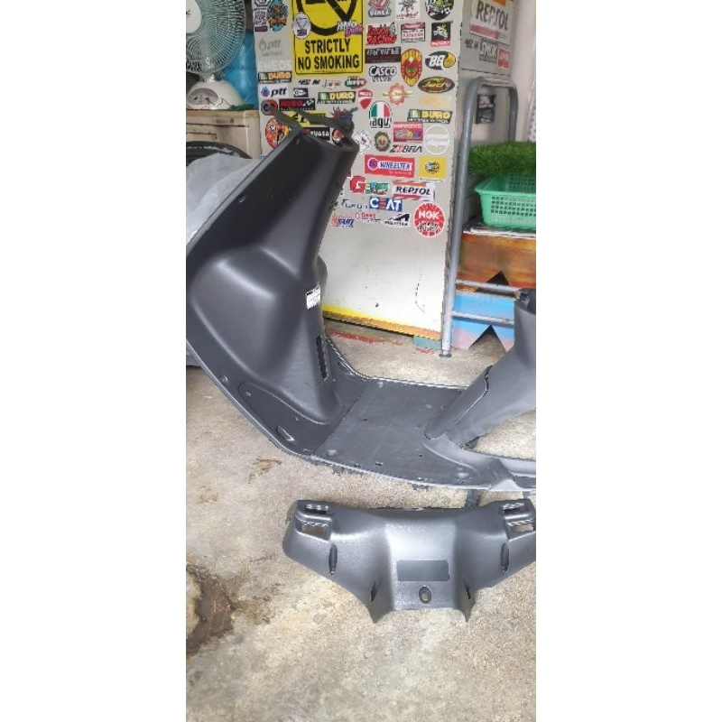 SYM JET 100, ALPHA, EURO ORIG SYM COMPLETE INNER FAIRINGS BLACK BRAND ...