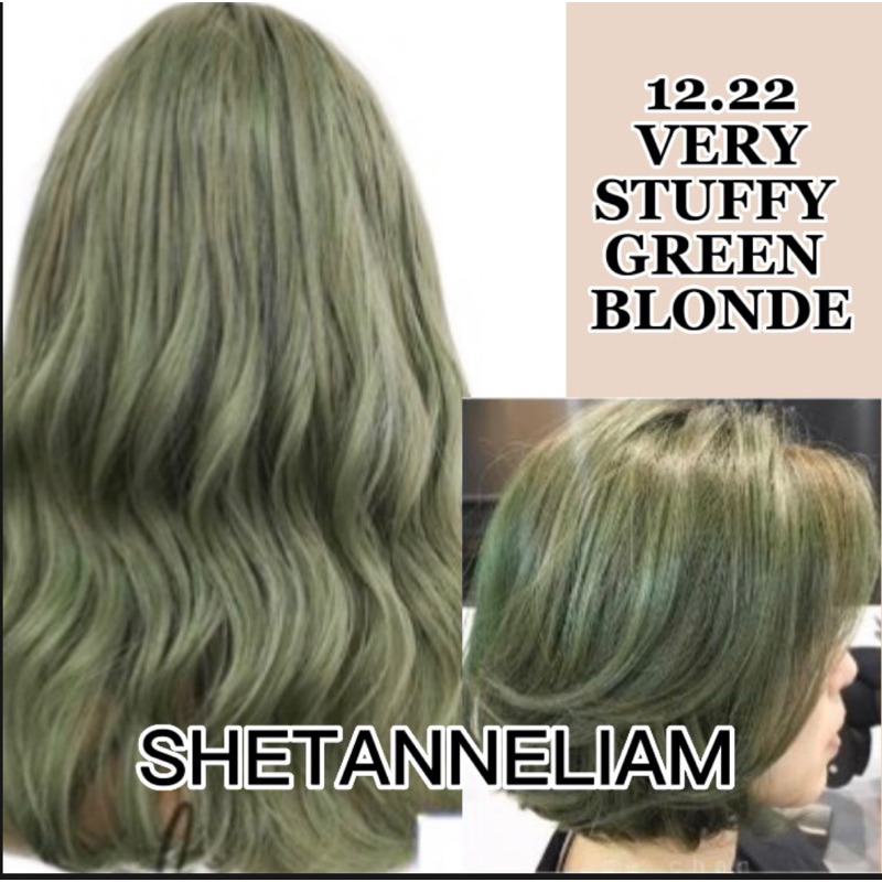 12.22 Bremod Very Stuffy Green Blonde | Shopee Philippines