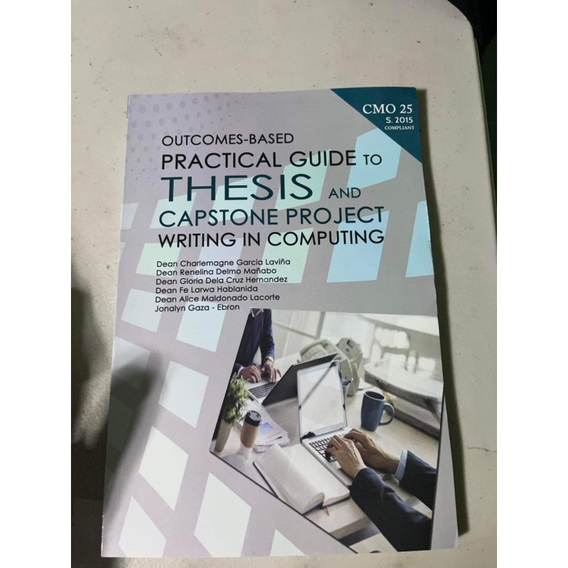 Outcomes Based Practical Guide To Thesis And Capstone Project Writing