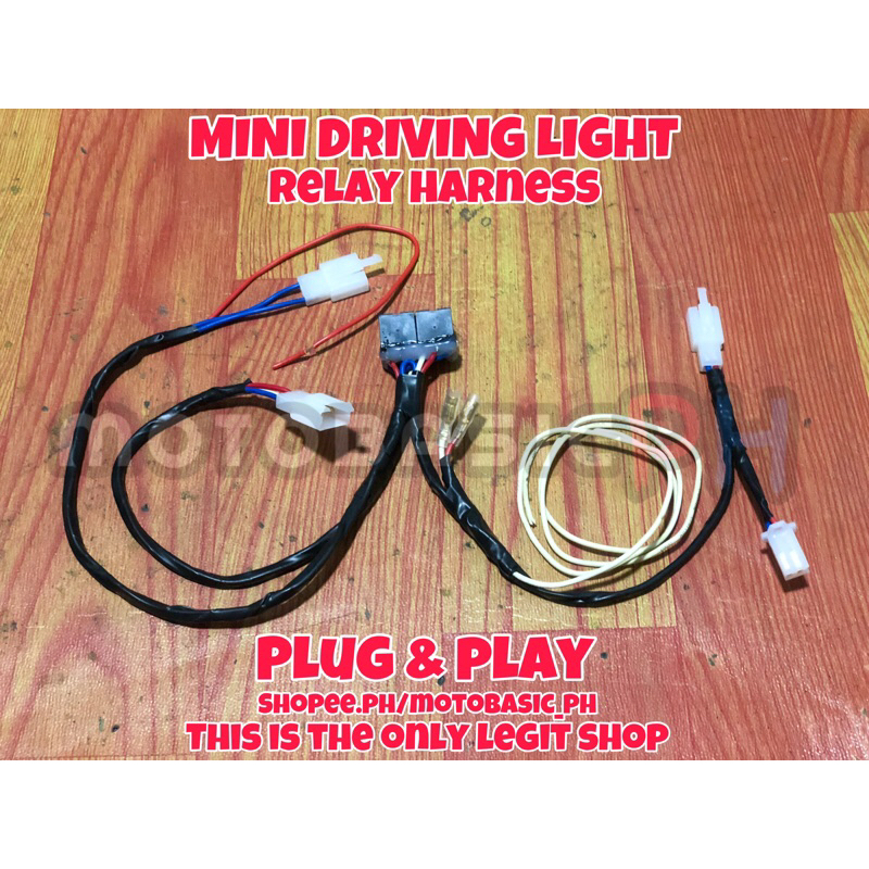 MDL RELAY HARNESS FOR MIO SPORTY EASY PLUG&PLAY BY MOTOBASICPH | Shopee ...