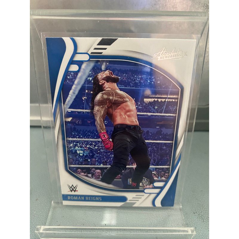 Wwe Roman Reigns Absolute Memorabilia Card | Shopee Philippines