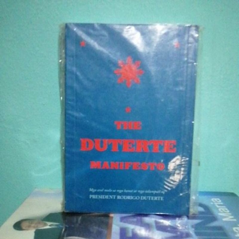 The Duterte Manifesto (Brand New) | Shopee Philippines