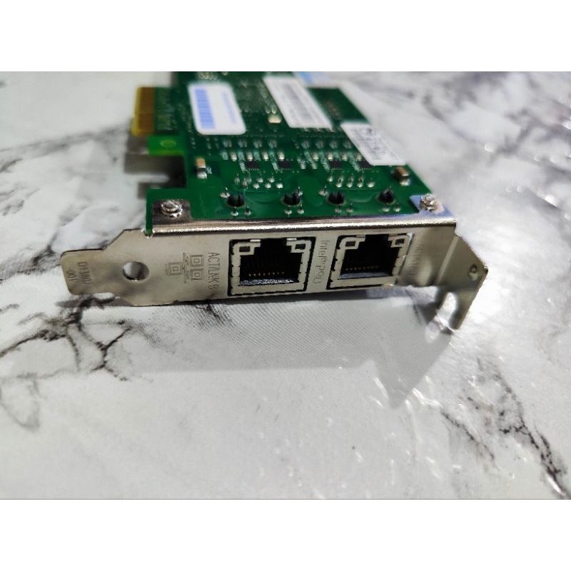 Intel dual port 1 gigabit network card 82575EB chip | Shopee Philippines