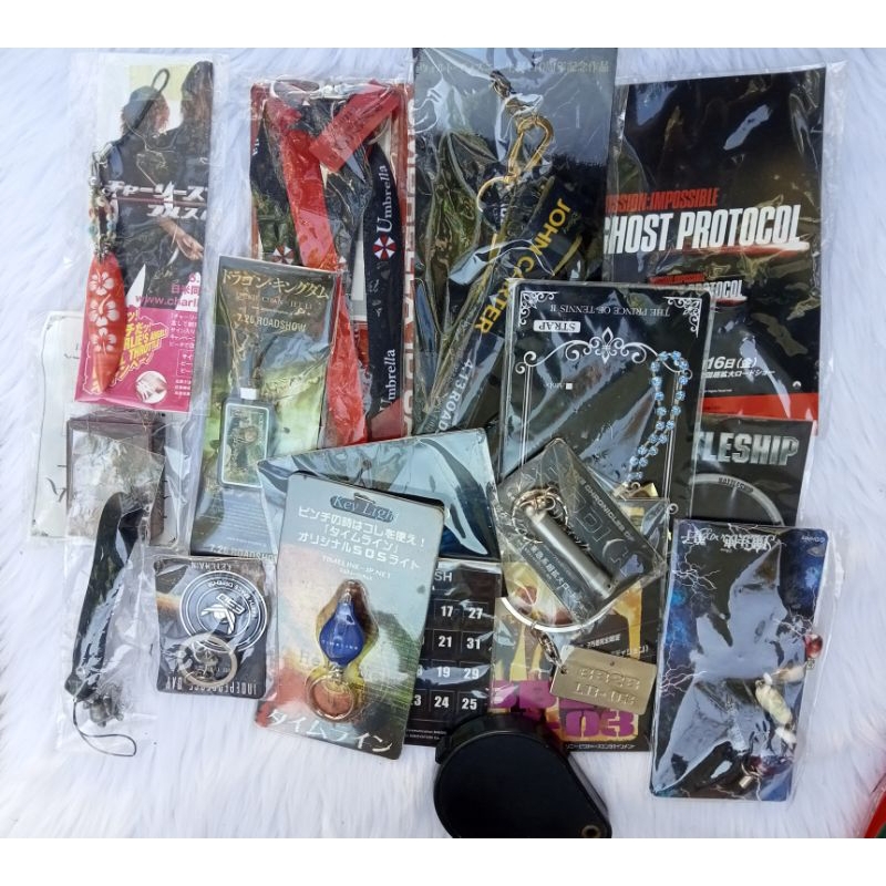Assorted Movie Keychains Metal and ID Holder | Shopee Philippines