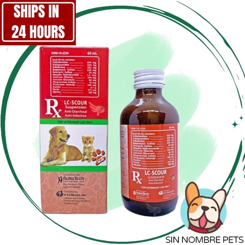 LC-Scour Suspension Anti-Diarrheal & Anti-Infective 60 ML | Shopee ...