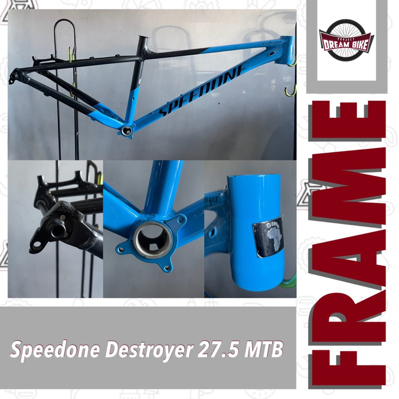 Speedone Destroyer 27.5 frame for MTB | Shopee Philippines