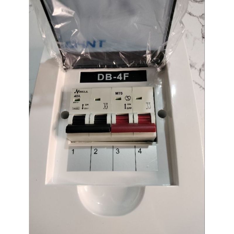 MEIJI MANUAL TRANSFER SWITCH 2PDT MTS) INTERLOCKING | Shopee Philippines