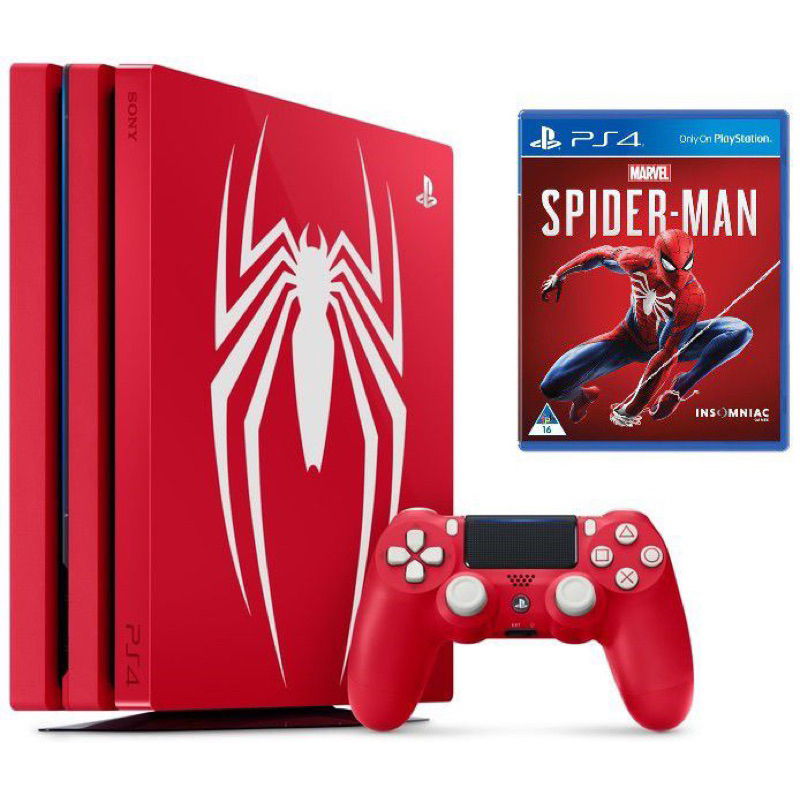 PlayStation 4 Pro Spider-Man Limited Edition | Shopee Philippines
