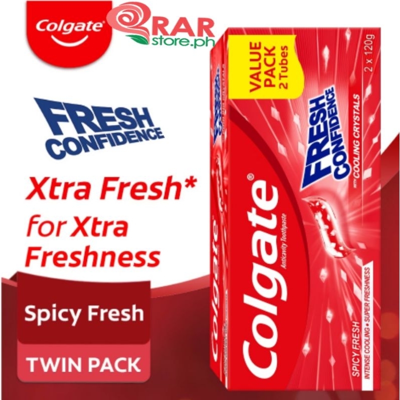 Colgate Spicy Twinpack 120 grams | Shopee Philippines