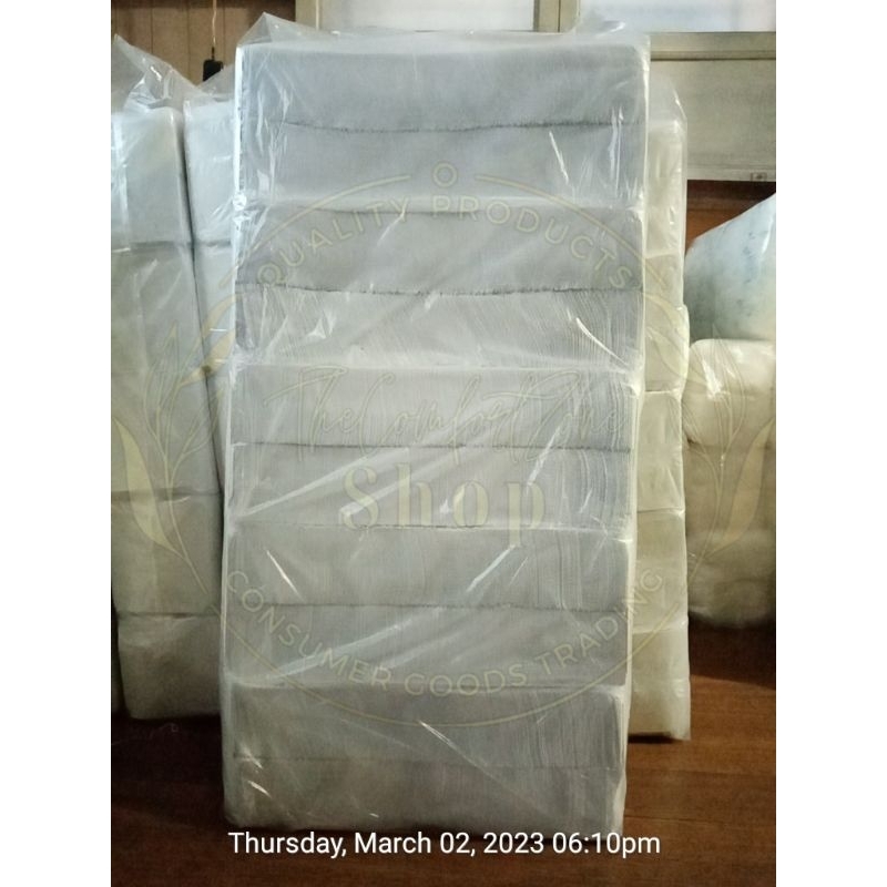 Pre-cut table napkin 5pcs per bundle canteen restaurant carinderia ...