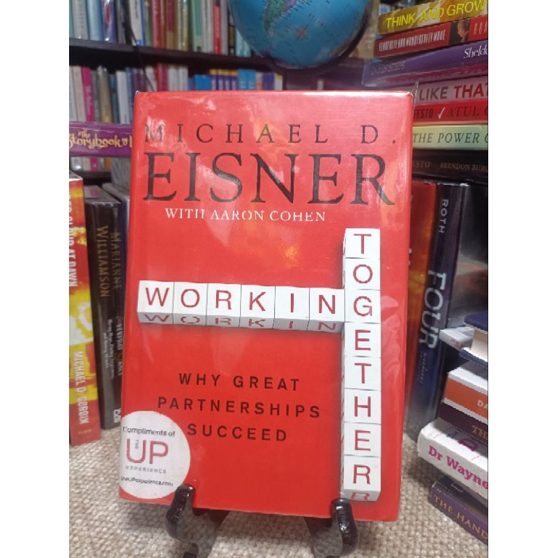 WORKING TOGETHER: WHY GREAT PARTNERSHIPS SUCCEED by MICHAEL D. EISNER (HARDCOVER) | Shopee ...