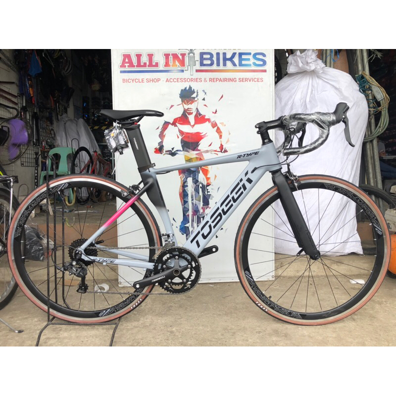 TOSEEK RTYPE AERO Road Bikes 2*9Speed STI Model With Freebies | Shopee ...