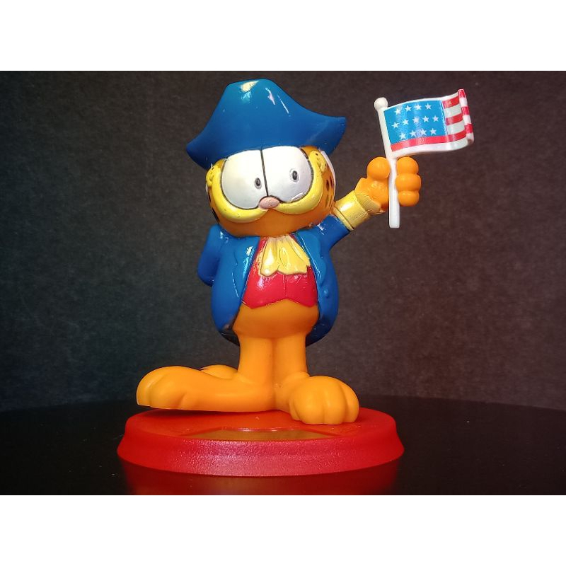 garfield figure collaboration toy to george washington smooth but a bit ...
