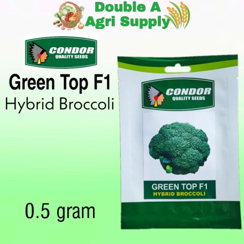 Green Top F1 Hybrid Broccoli / Vegetable Pack - Condor Quality Seeds ...