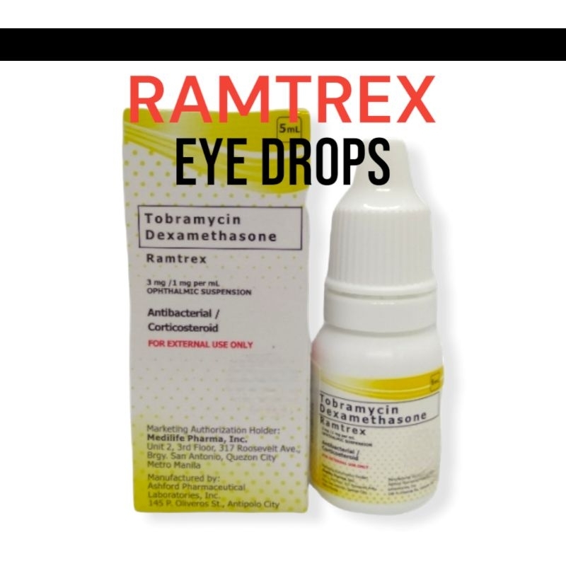 RAMTREX TOBRASON EYE DROPS FOR YOUR PETS,5ML | Shopee Philippines