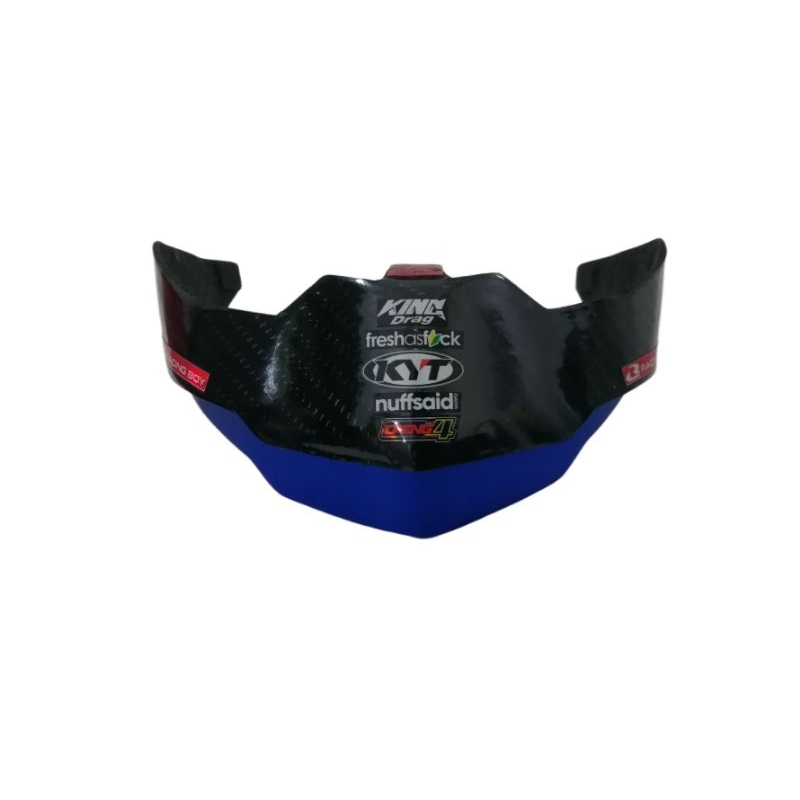 KYT NFR AND NFJ DUAL SPOILER RACING CARBON DESIGN | Shopee Philippines