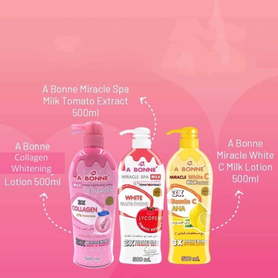 A BONNE MILK POWER LIGHTENING LOTION WITH COLLAGEN | Shopee Philippines