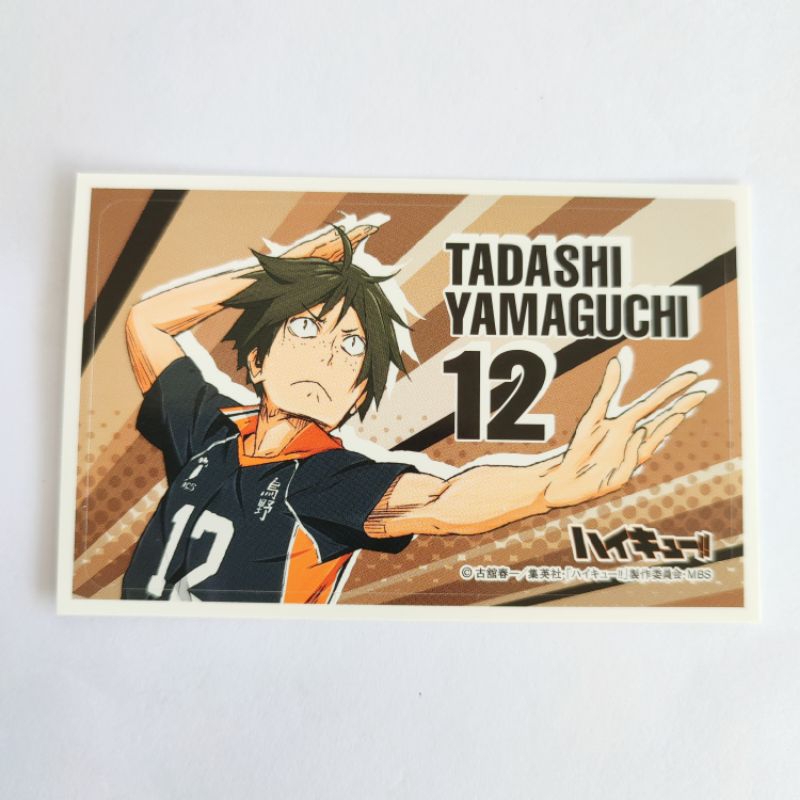 Haikyuu!! Hinata, Kageyama, Tsukishima, Yamaguchi, Daichi, Sugawara ...