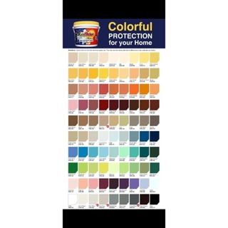 RAIN OR SHINE COLOR CHART COMPLETE GUIDE FOR COLORS ELASTOMERIC ...