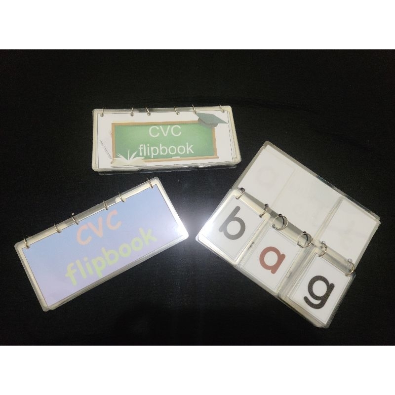 CVC flipbook, vowel words flip cards Laminated | Shopee Philippines