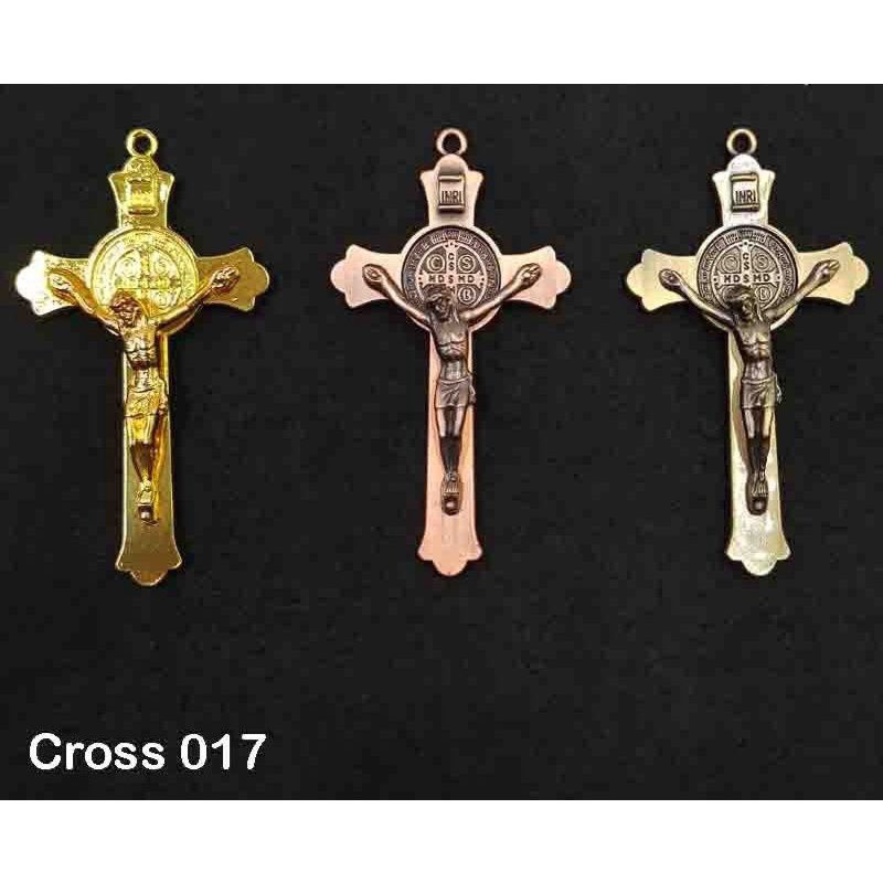 Pocket Cross - 3 inches Benedictine Cross (pendant/rosary/personal ...