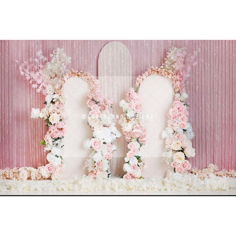 Cheery blossom archway 5x7 fabric sleeve backdrop | Shopee Philippines