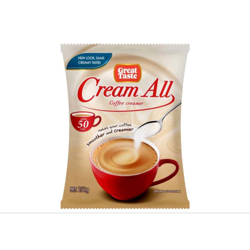 Cream All Coffee Creamer 250g | Shopee Philippines