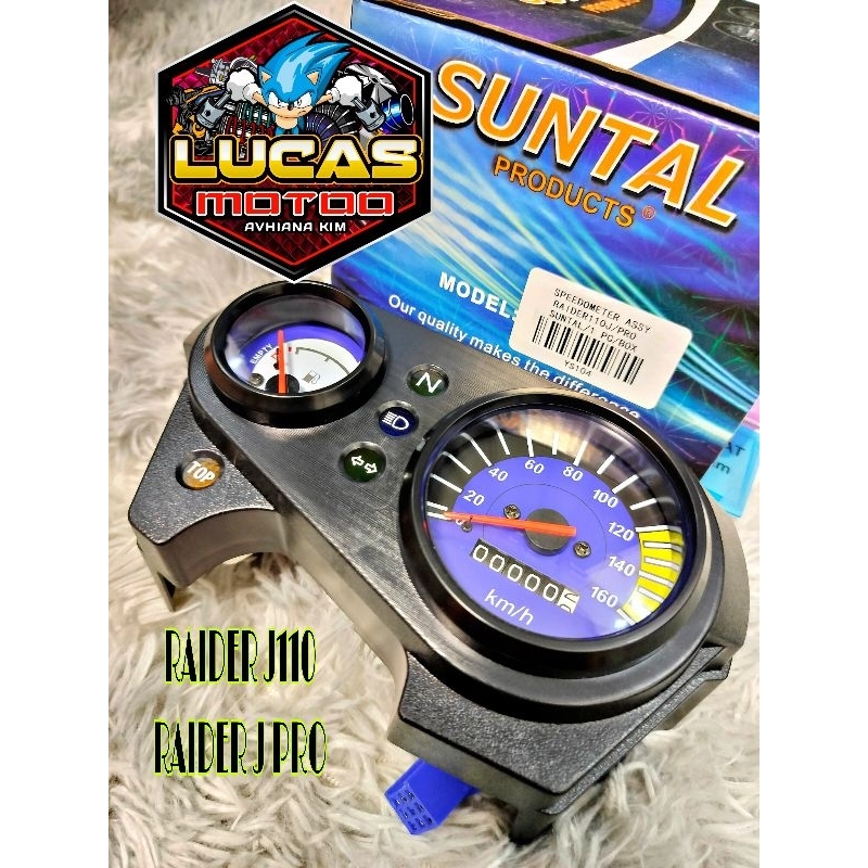 speedometer assy raider j 110 / raider j pro suzuki suntal brand ...