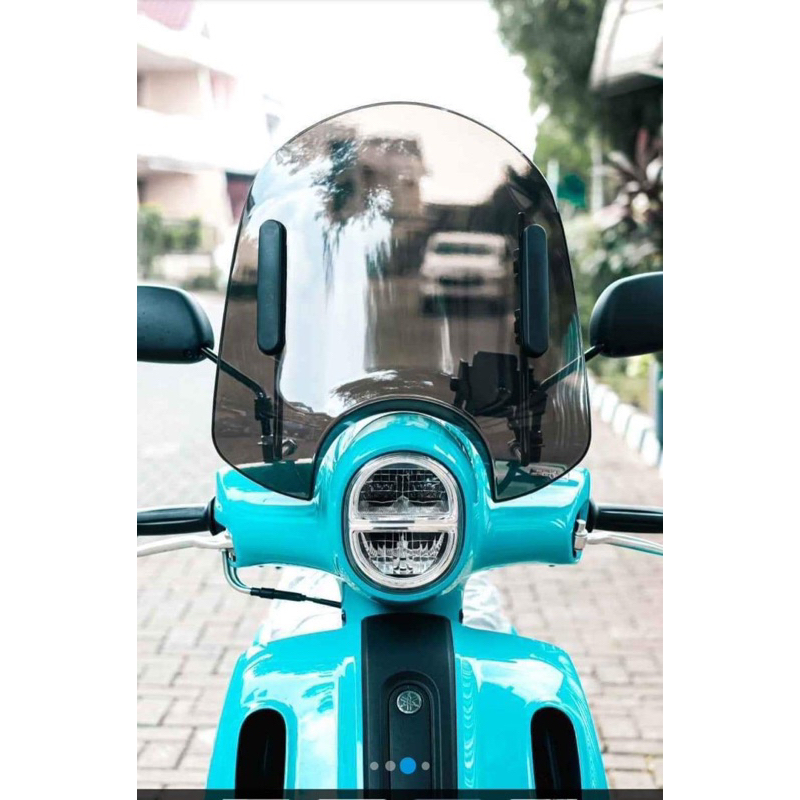 NEMO APLHA Wind Shield For Yamaha Fazzio | Shopee Philippines