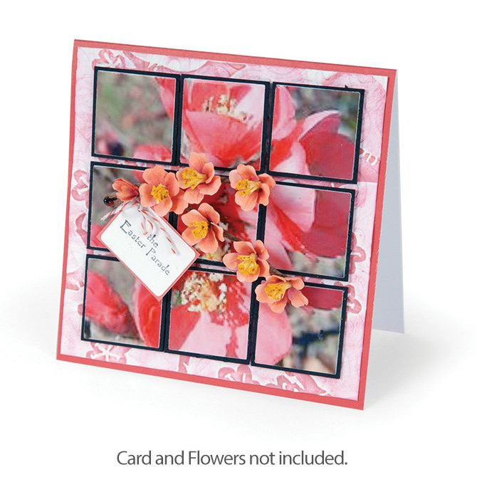 Sizzix Susan's Garden Thinlits Die - Grid Works (1 3/8inch Squares) | Shopee Philippines