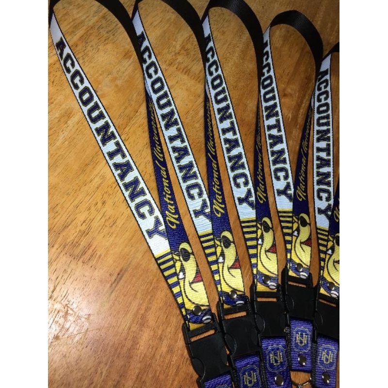 NU ACCOUNTANCY ID LACE LANYARD | Shopee Philippines