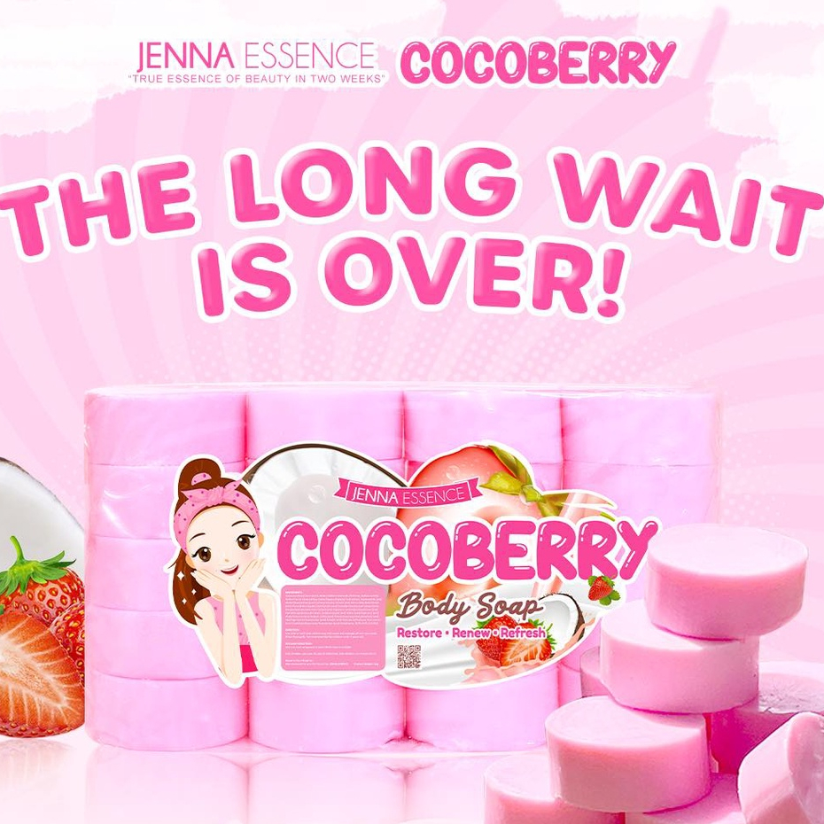 JENNA ESSENCE COCOBERRY BODY SOAP | Shopee Philippines